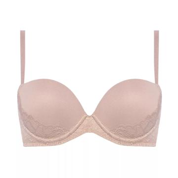 Daily AMOSTYLE スムースブラ ブラ＆ショーツセット (コンフィーレース) AMST518 WHU + Mini JX ブラ&ショーツセット ,【ブラジャー】ナイロン、ポリウレタン ...