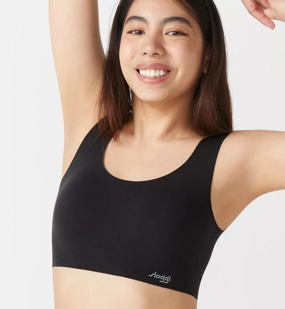 綿混タイプ(スロギーG028) カップ付きハーフトップ