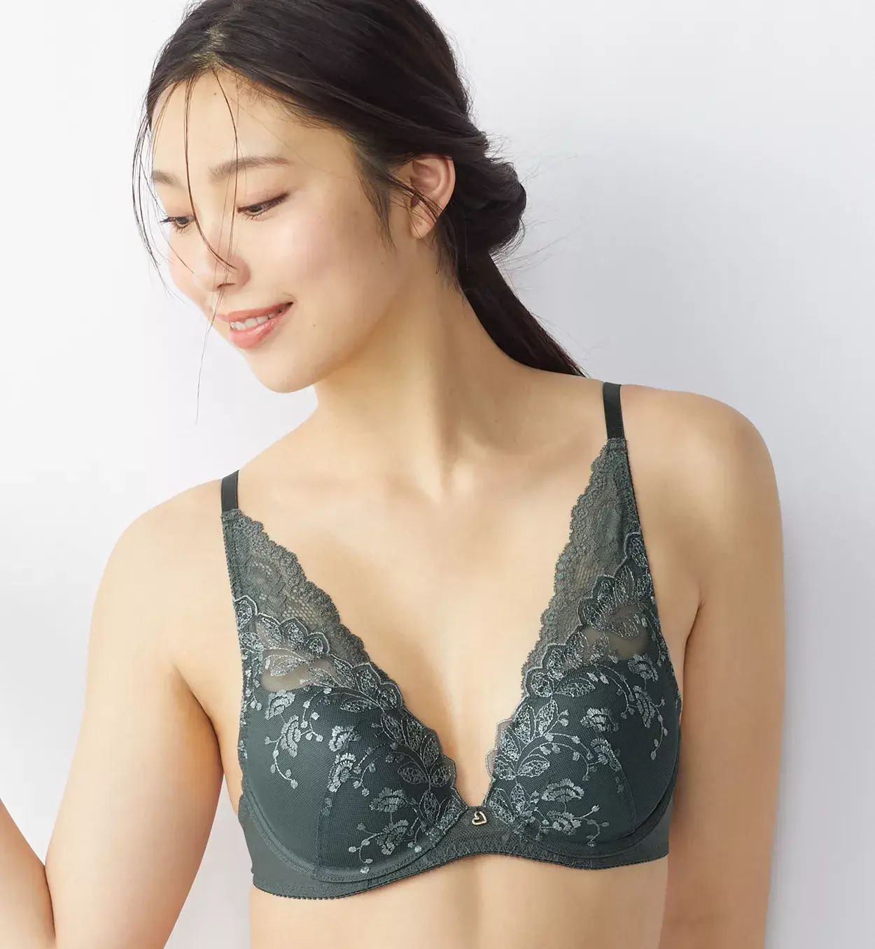 【SALE】AMOSTYLE ホープブラ ブラジャー ピースフルリーフ AMST1462 WHU JX おまとめ買いアイテム ,B-Dカップ、E(65/70)、F(65),E(75)、F(70 ...