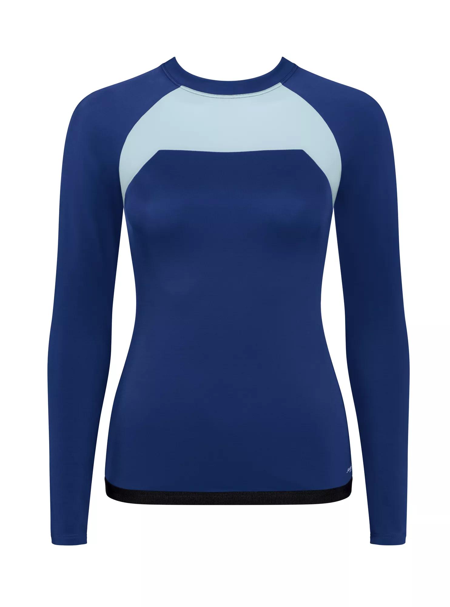 SLOGGI SHORE BLUE ACARA - Rash Guard